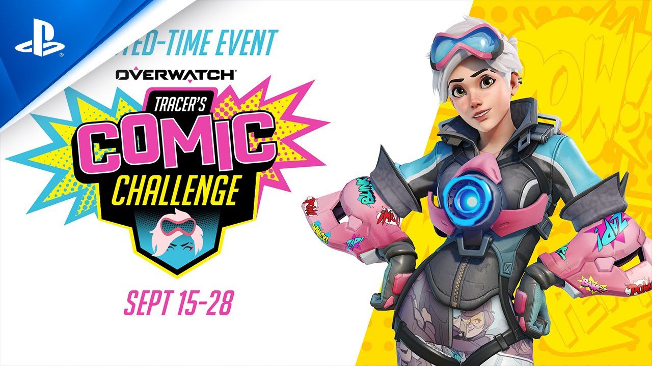 Overwatch Tracer S Comic Challenge Launch Sizzle Ps4 Youtube