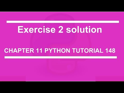 Exercise 2 Solution Python Tutorial 148 Empower Youth