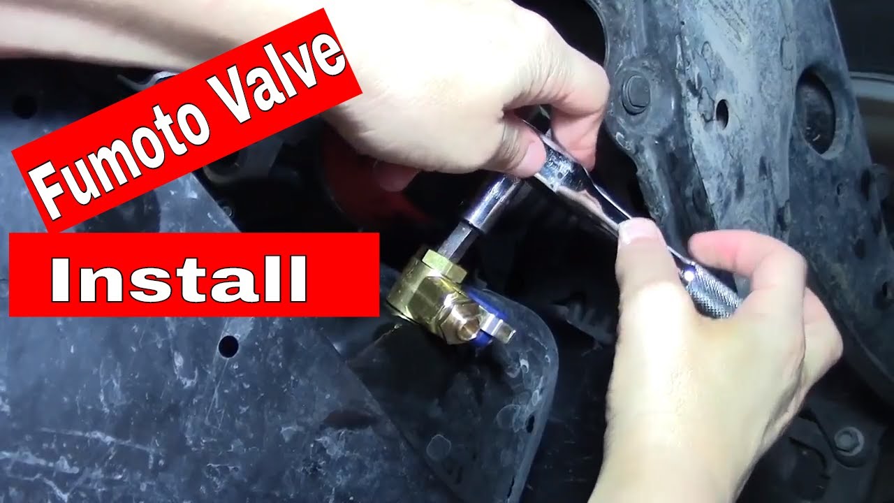 Fumoto Drain Valve Install At Luke Roderic Blog