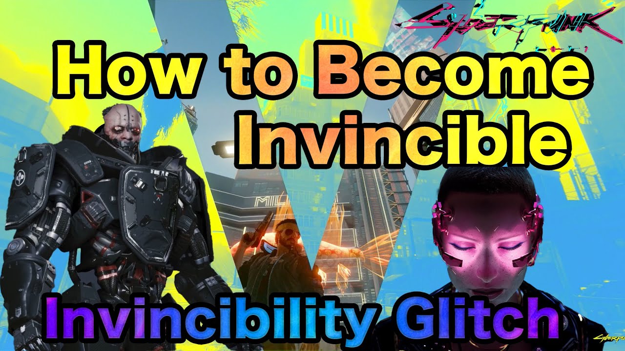 Cyberpunk2077 How To Become Invincible Youtube