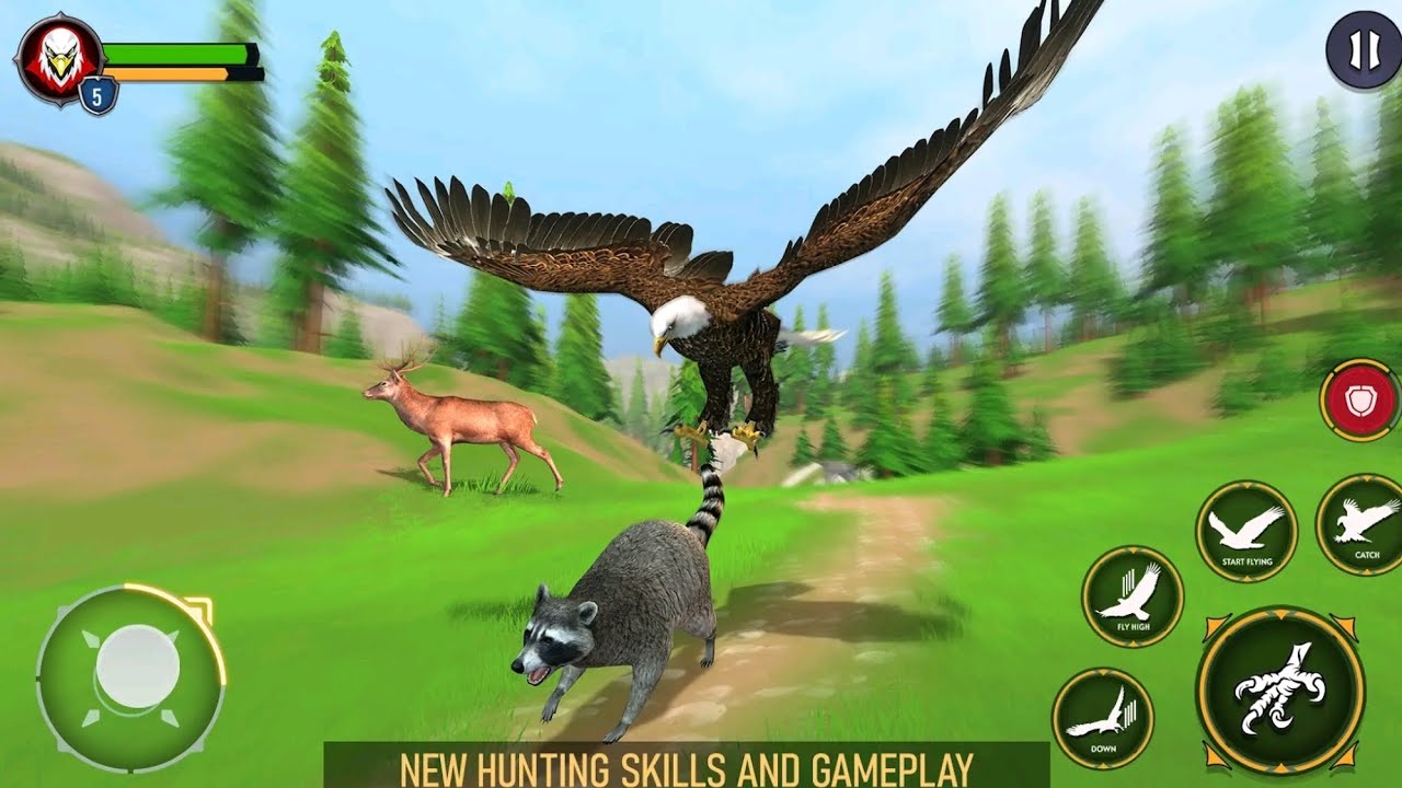 Eagle Simulator Wild Hunt Gameplay Youtube
