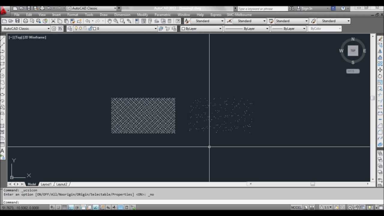 Autocad Scaling Hatch Pattern Problems Tip Youtube