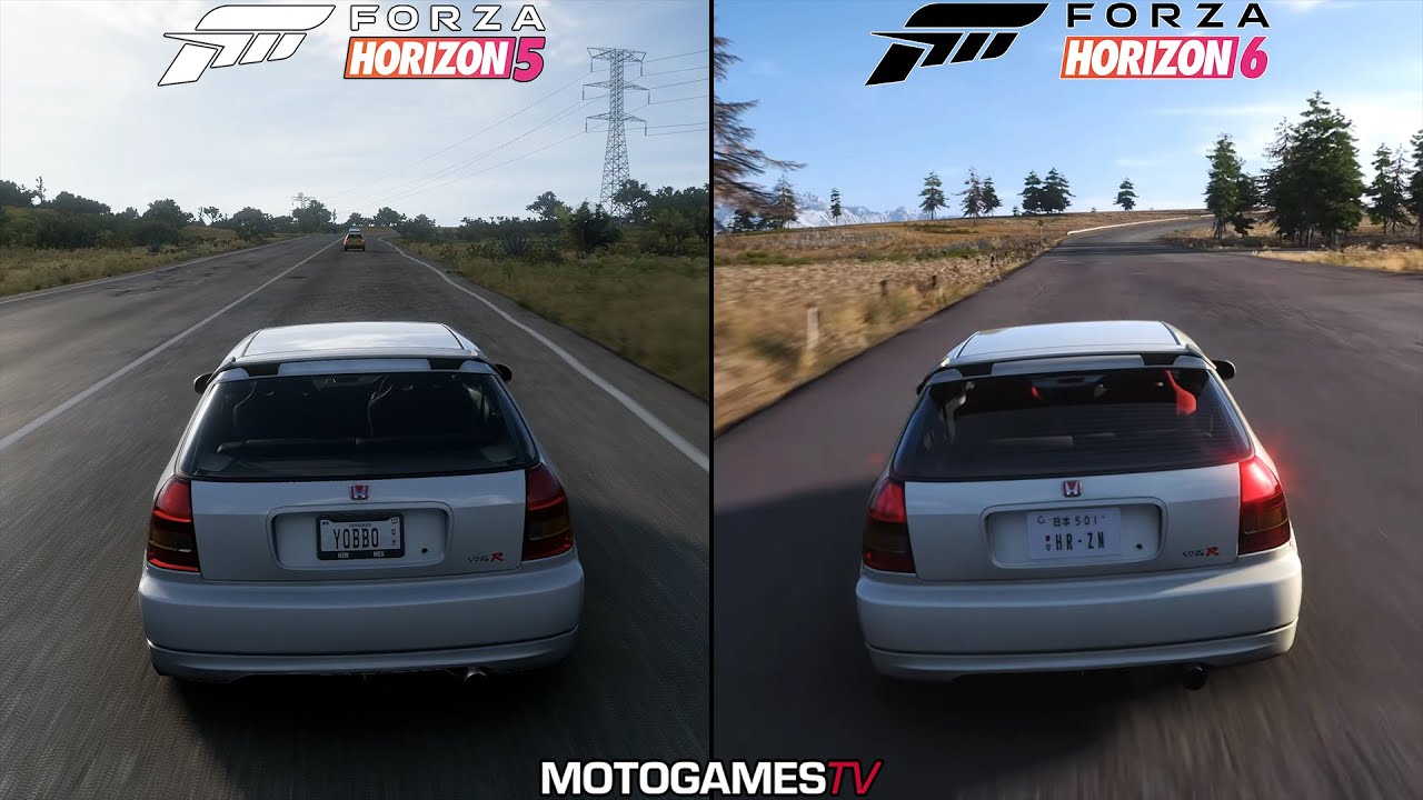 Forza Horizon 6 Vs Fh5 Better Sound Similar Graphics In New Comparison