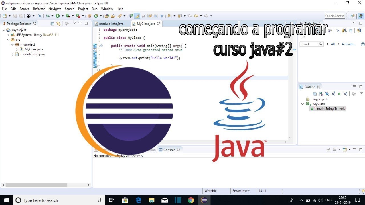 Programando Em Java Curso Java 1 Youtube