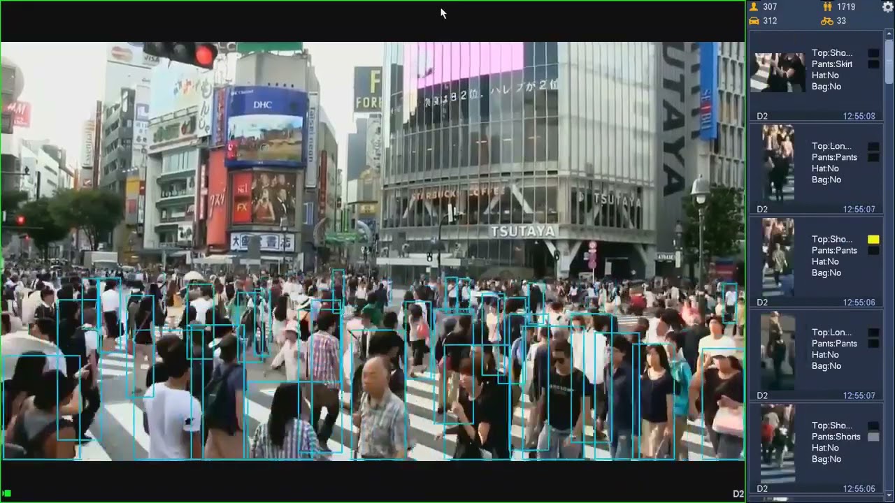 Dahua Ai Object Classification In Crowd Youtube