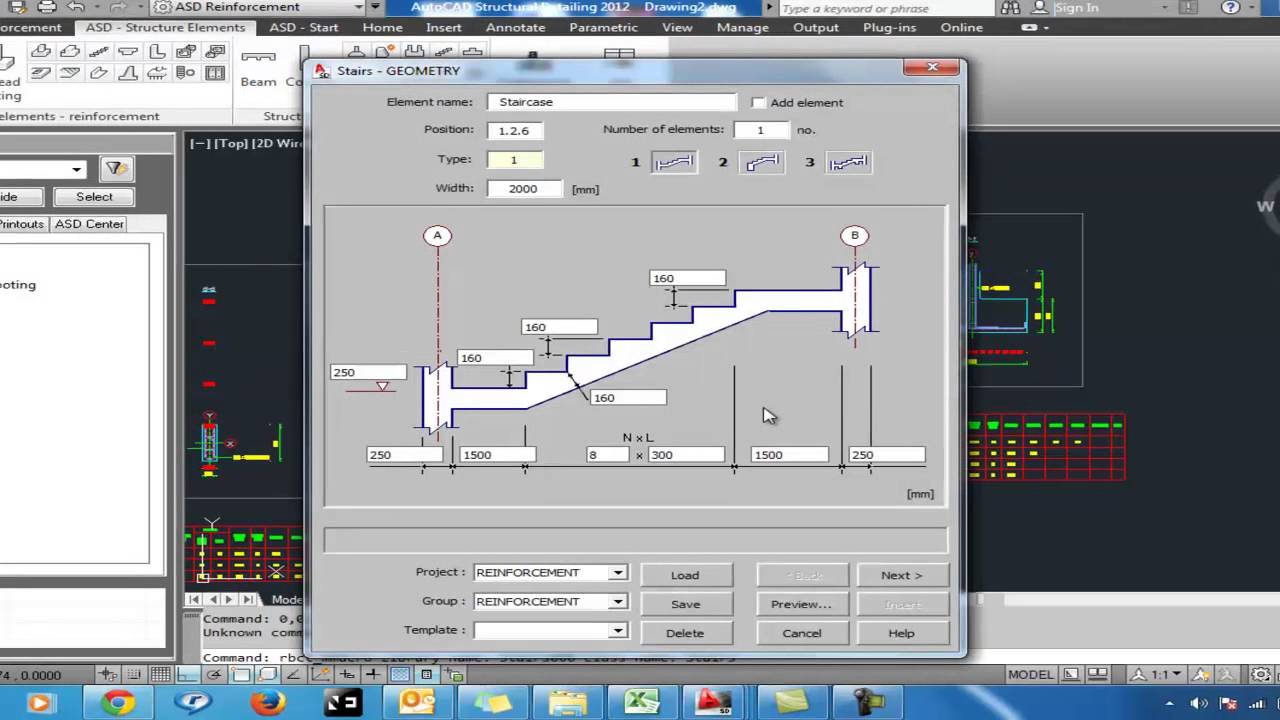 Autocad Structural Detailing Youtube