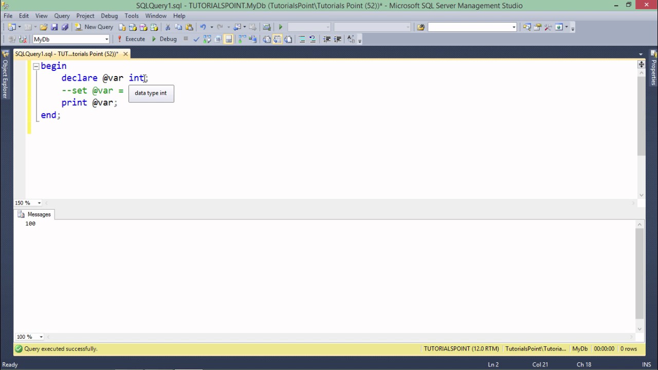 T Sql Getting Started Youtube