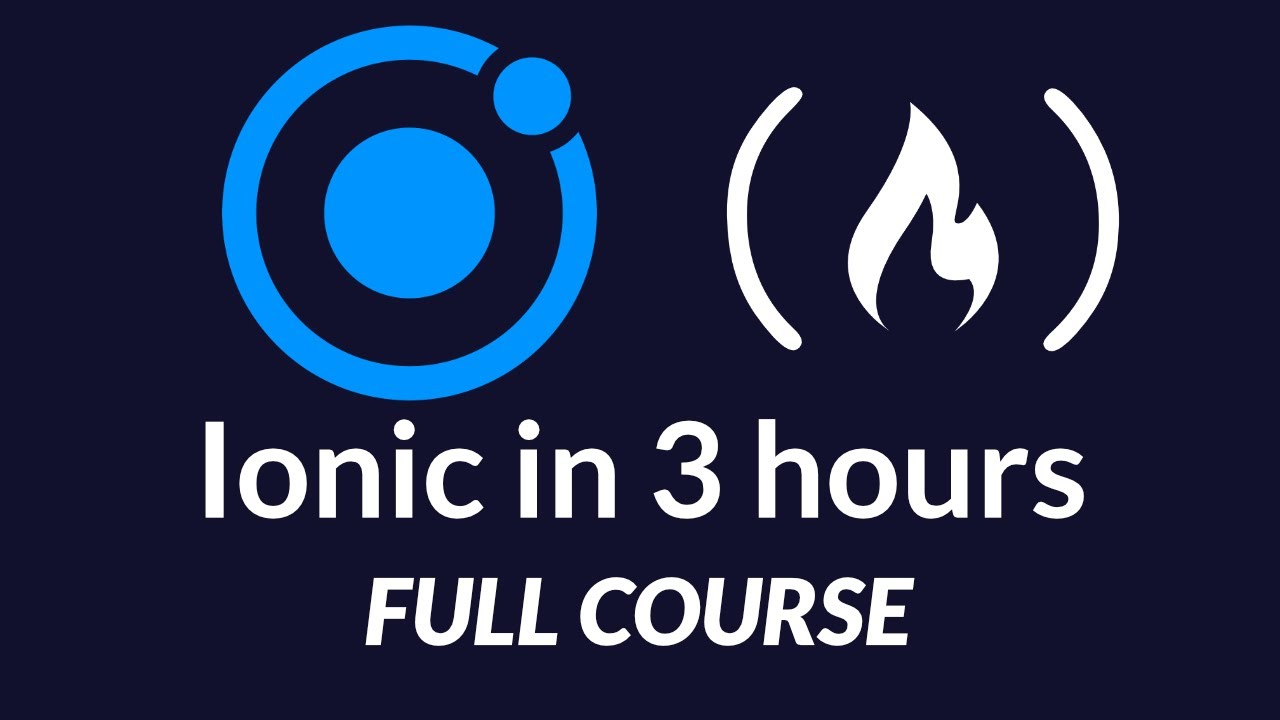 Ionic Framework 4 Full Tutorial Ios Android App Development Youtube