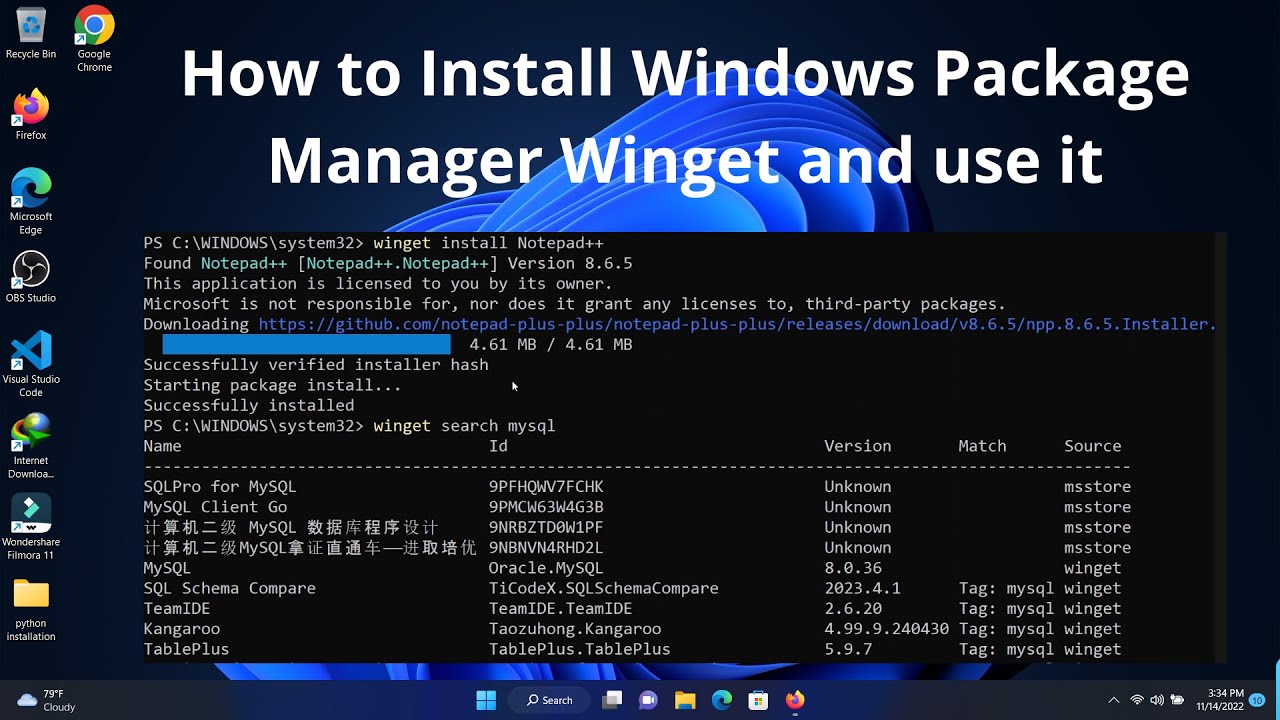 How To Install Windows Package Manager Winget And Use It To Install Any