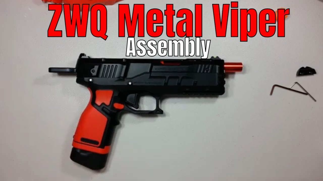 Zwq Cnc Metal S200s Viper Blaster Assembly Youtube