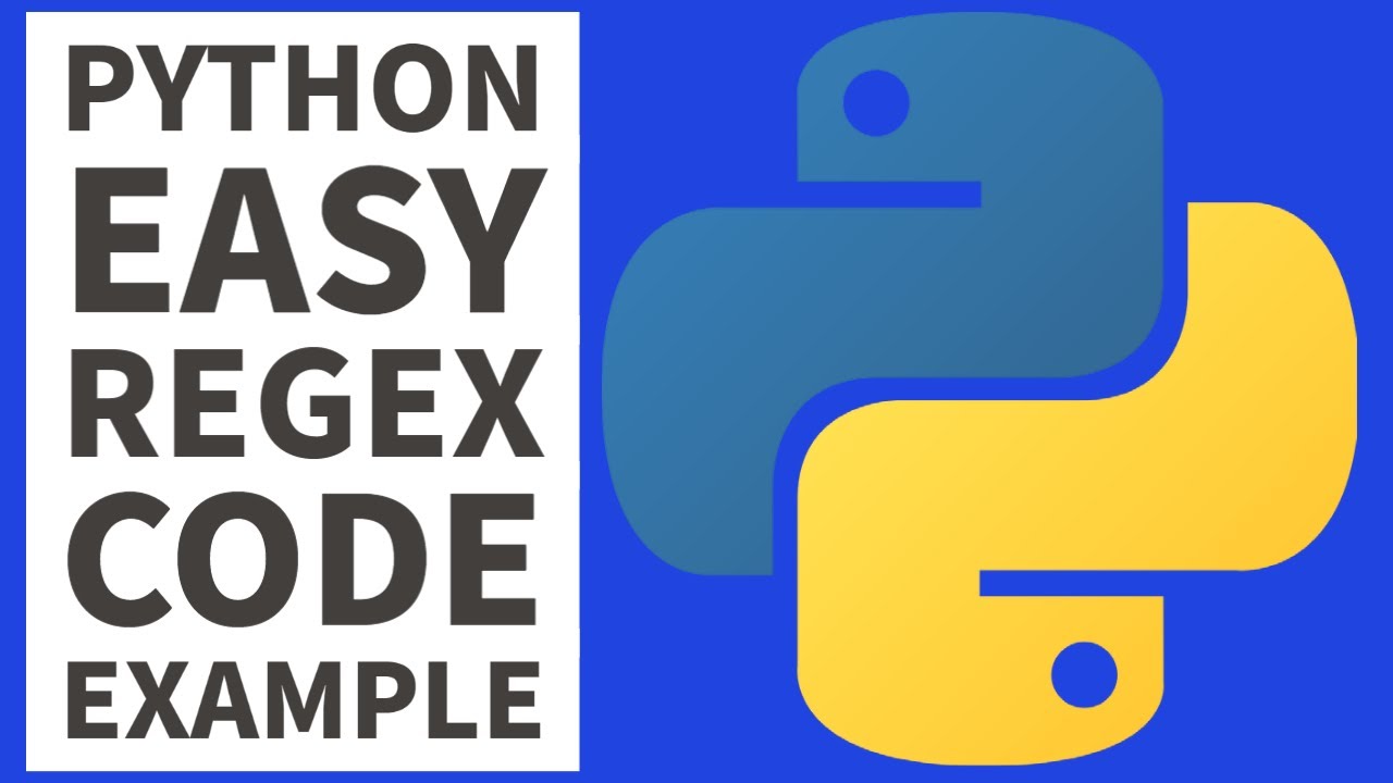 Python Beginners Easy Regex Code Example 2023 Youtube