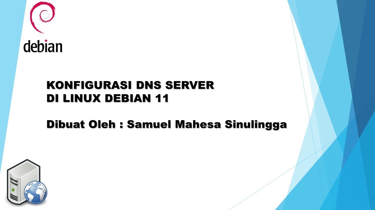 Konfigurasi Dns Server Di Linux Debian 11 Youtube