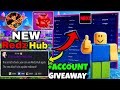 New Redz Hub Script Blox Fruit Mobile Update Auto Farm Fruit Rain ...