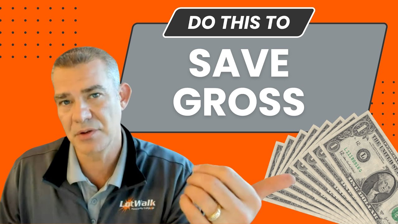 Manage Leads Not Pricing To Save Gross Lotpop Quick Pitch Lotwalk