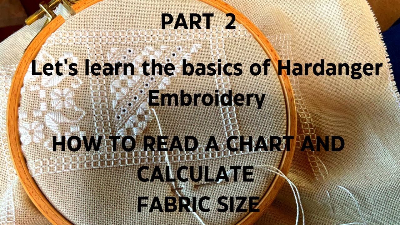 Needlebugg Part 2 Lets Learn The Hardanger Basic Stitches Youtube