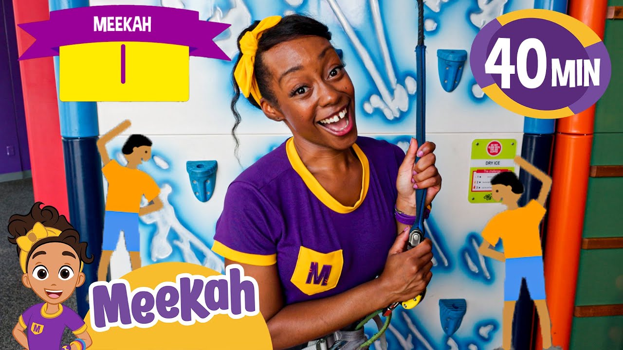 Meekah Goes Rock Climbing Educational Videos For Kids Blippi And