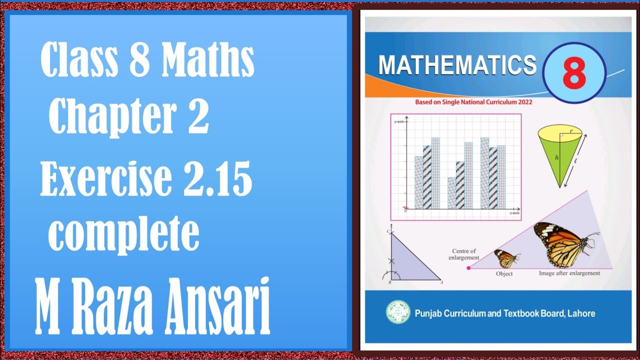 Class 8 Math Chapter 2 Exercise 2 15 Class 8 Mathematics New Book Unit