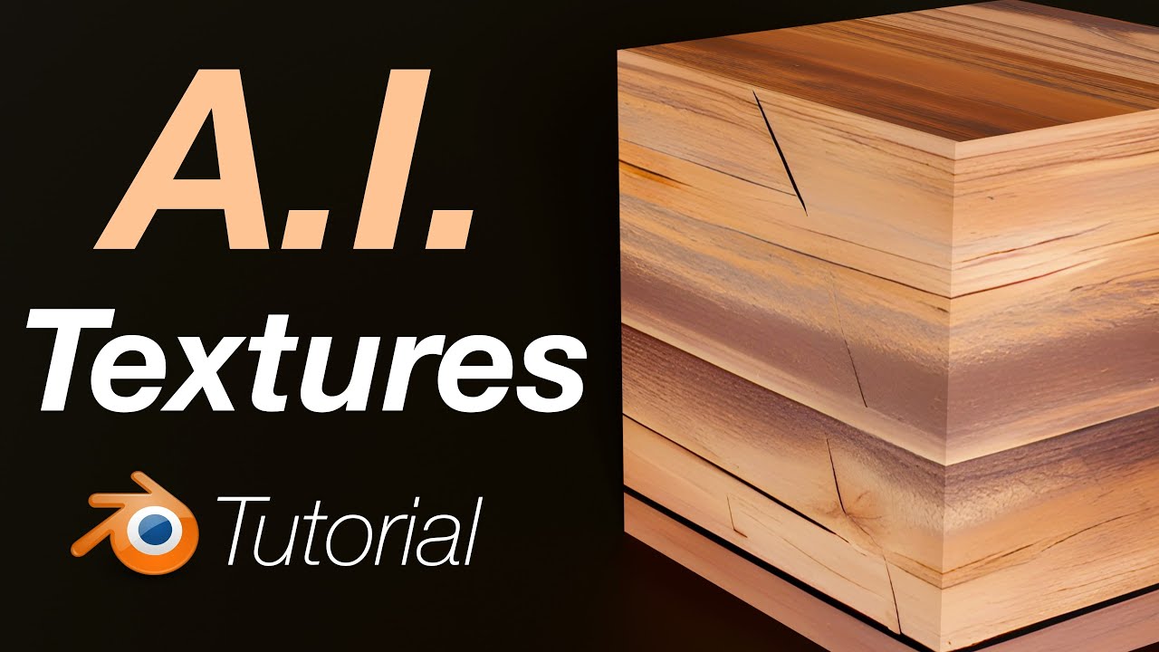 3 4 Blender Tutorial Quick Textures Using A I Youtube