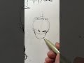 Easy Way To Draw Anime Face Front View Head Tutorial Howtodraw ...
