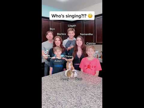 Guess Who S Singing Shorts Singing Sharpefamilysingers Youtube