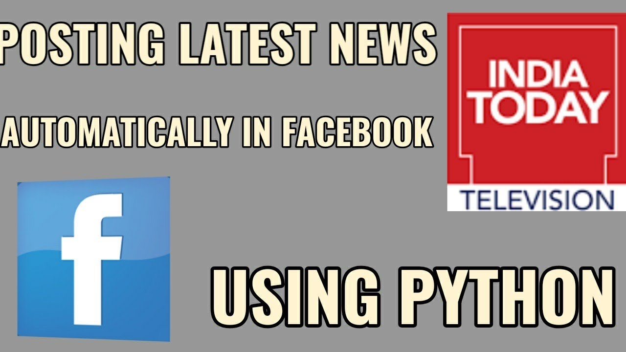 Facebook Auto Post Using Python Youtube