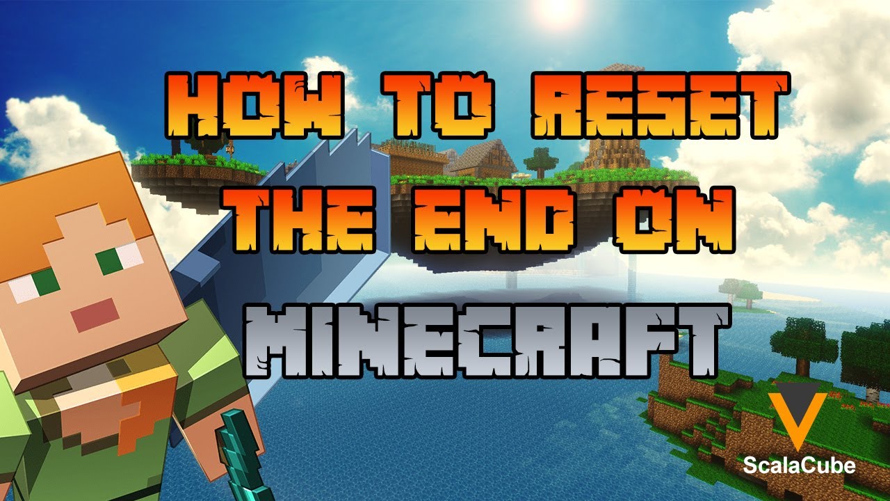 How To Reset The End On Minecraft Scalacube Youtube