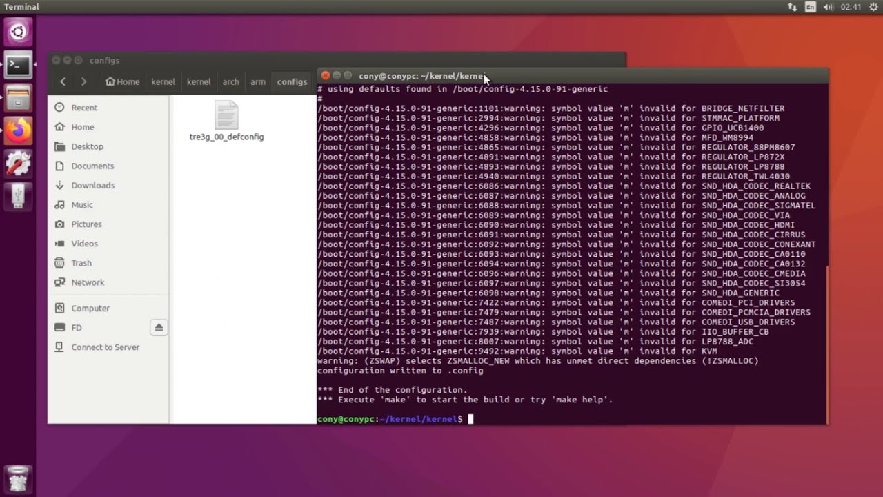 Compile Android Kernel Ubuntu Youtube