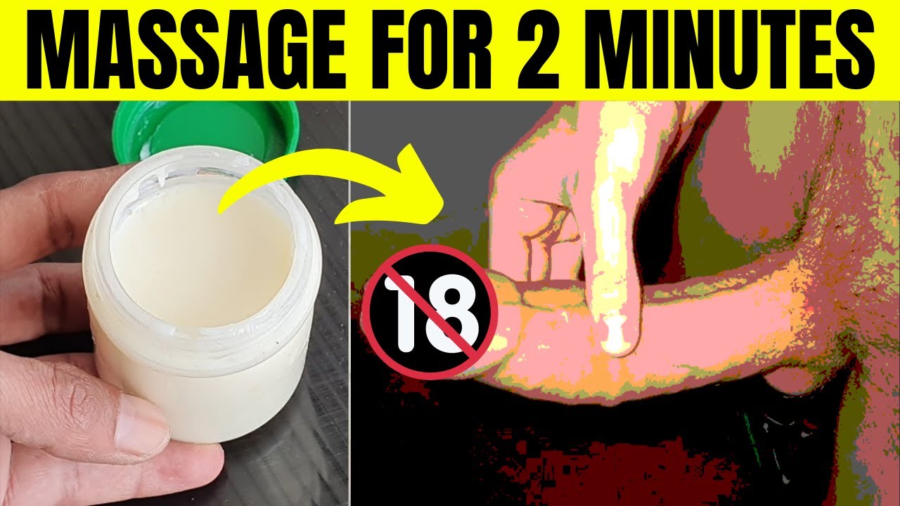 Massage The Penis For 2 Minutes With That Erectile Dysfunction