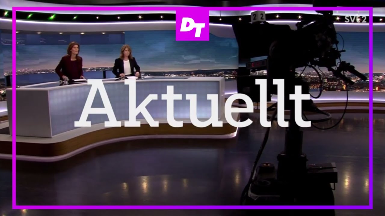 Svt2 Aktuellt Intro Evolution 1958 Present Sweden Youtube