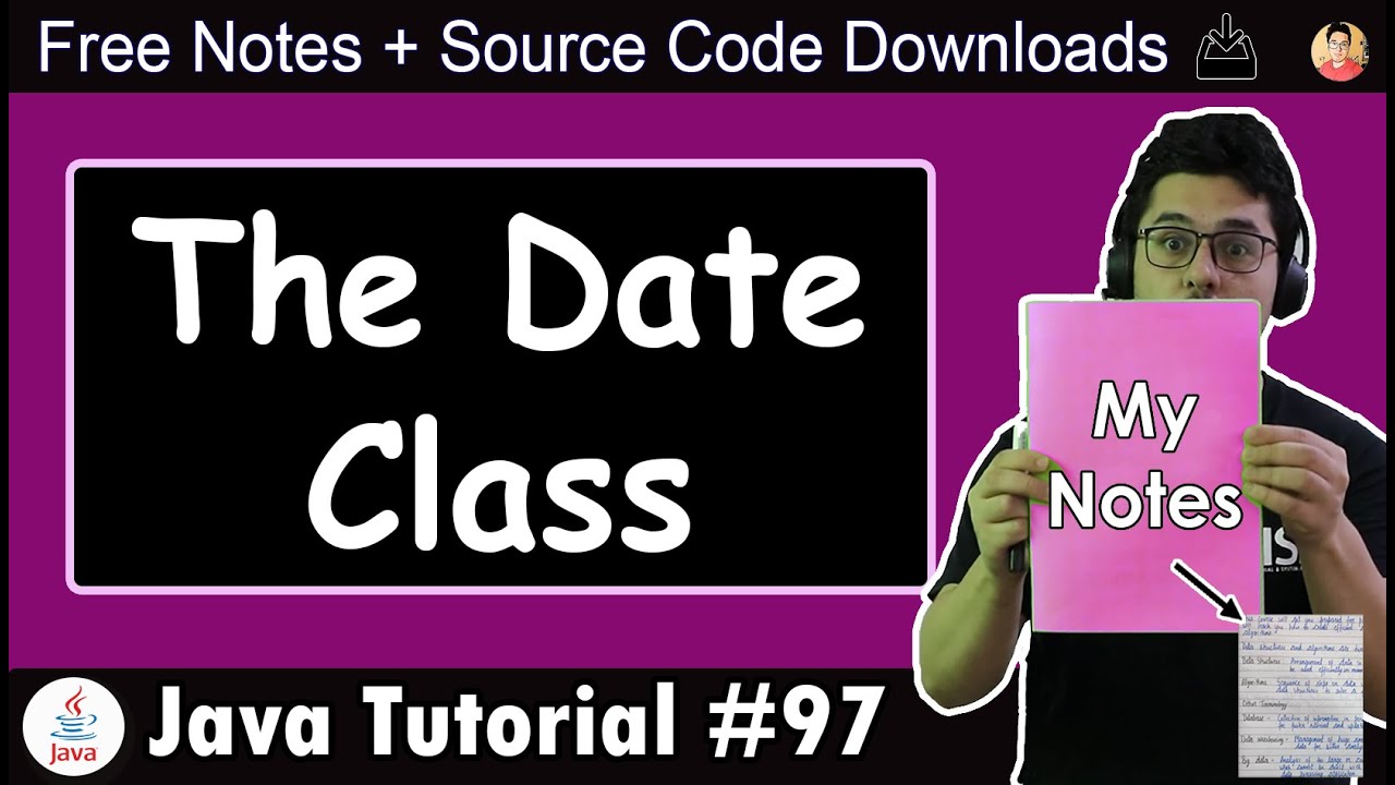 The Date Class In Java Youtube