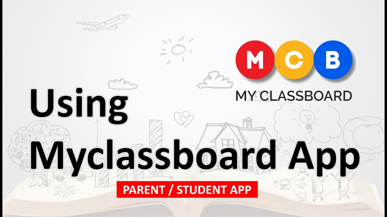 Myclassboard Student Parent Portal Application Demo Part 1 Youtube
