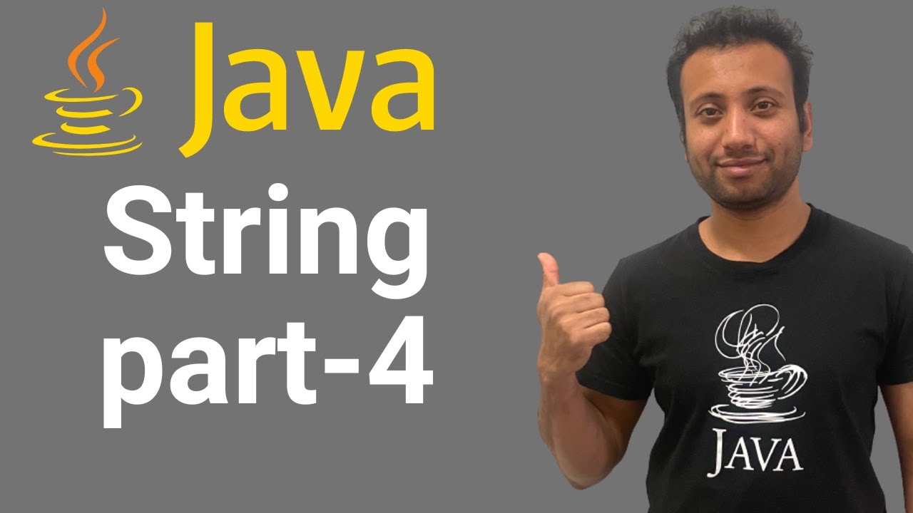 Java Bangla Tutorials 89 String Part 4 Youtube