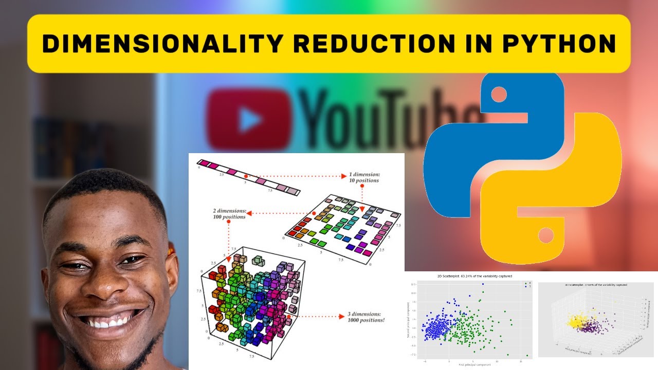 Dimensionality Reduction In Python Using Pca Youtube
