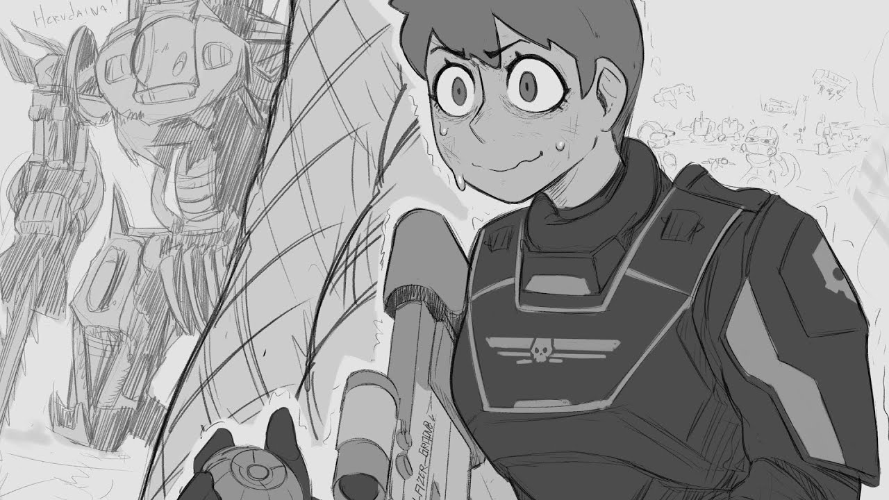 Disarming Cadet Helldivers 2 Comic Dub Youtube