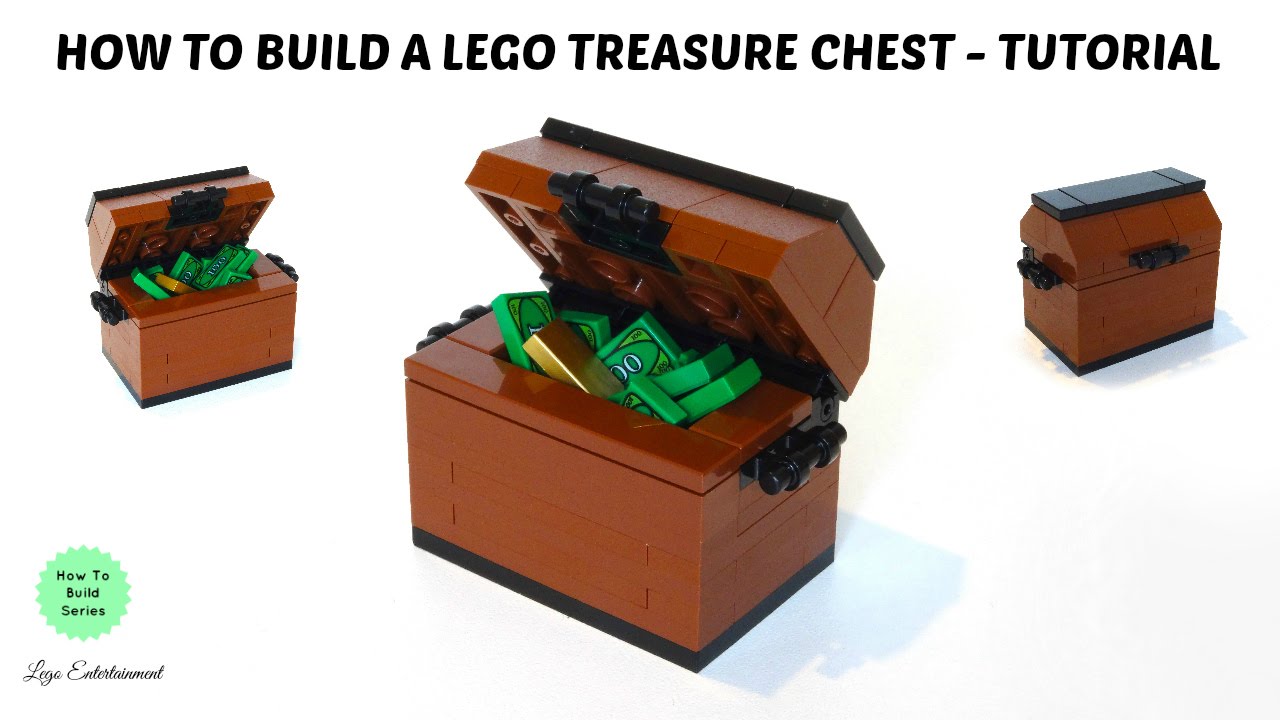 How To Build A Lego Treasure Chest Tutorial Youtube
