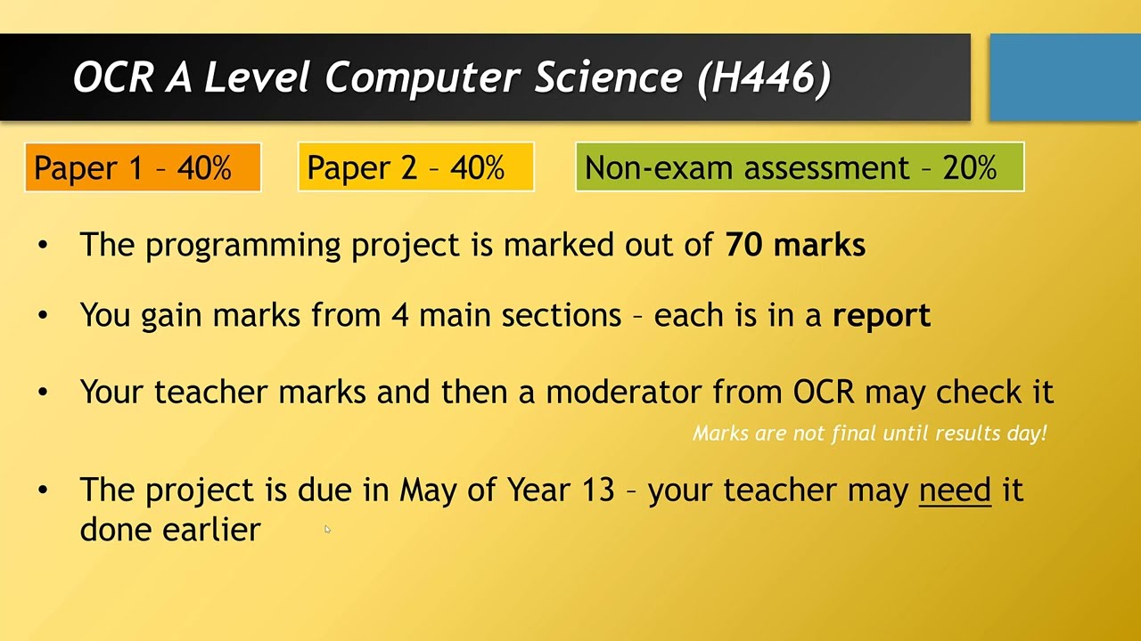Ocr Computer Science Checklist At Kaitlyn Guest Blog