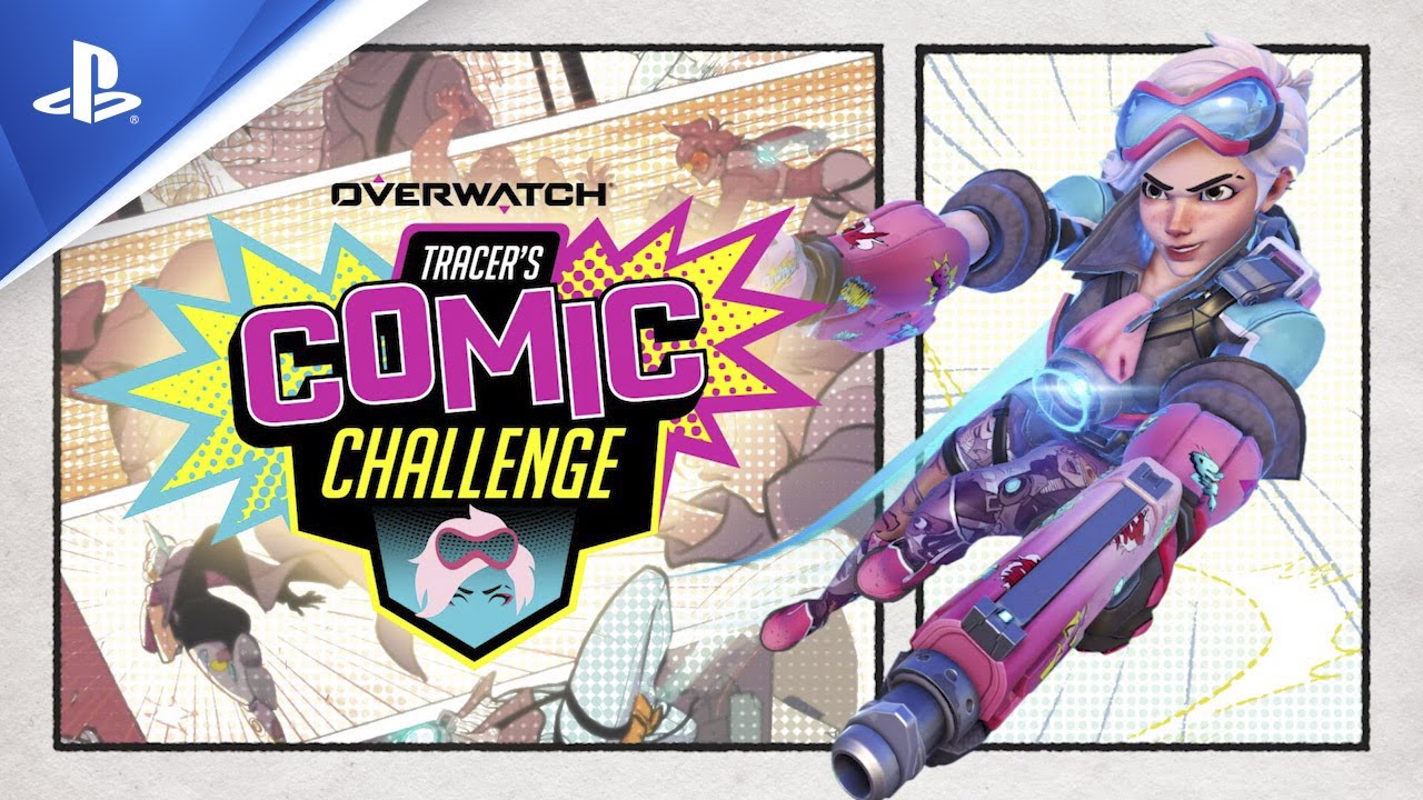 Overwatch Tracer S Comic Challenge Ps4 Youtube