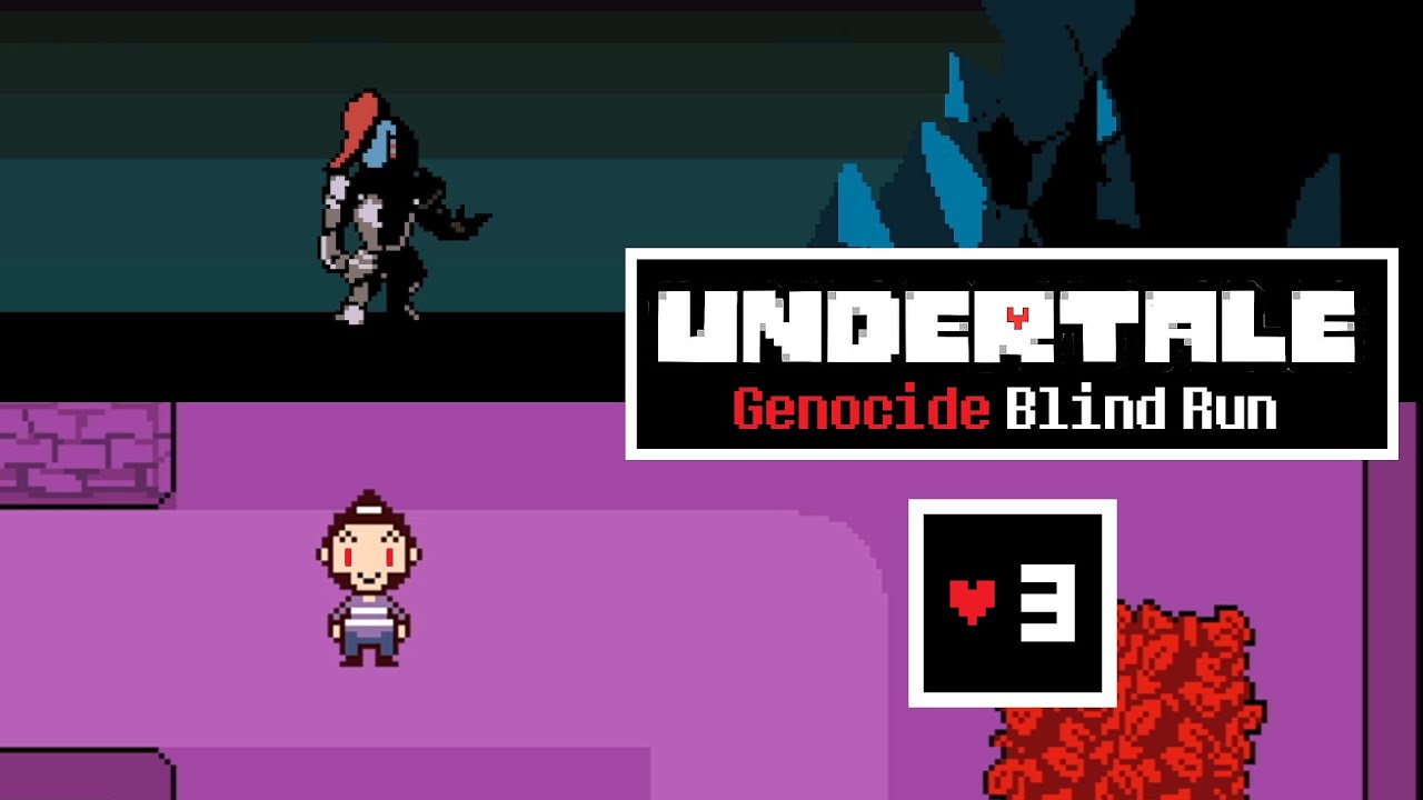 True Hero Undertale Genocide Blind Run 3 W Cydonia Sabaku Youtube