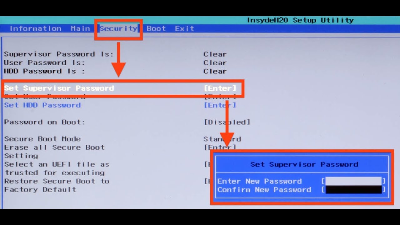 Uefi Firmware Settings