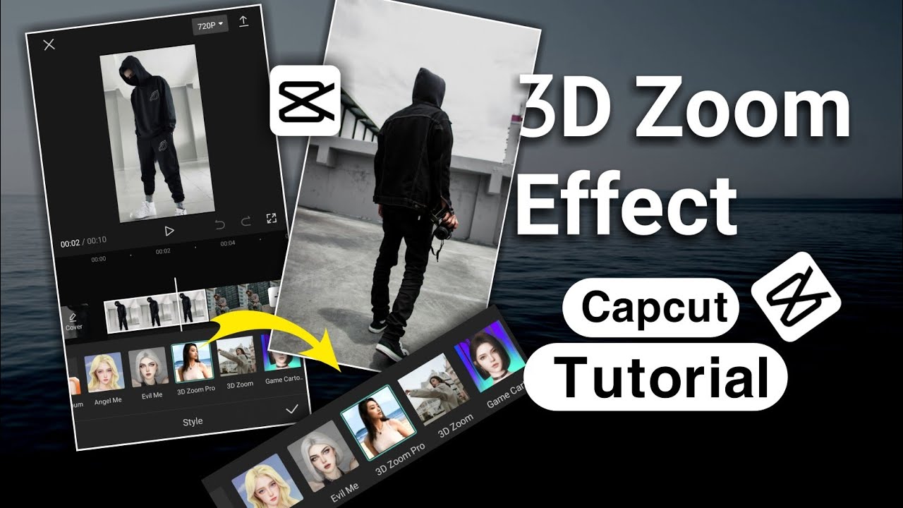 3d Zoom Effect Editing Capcut Tutorial How To Use 3d Effect On