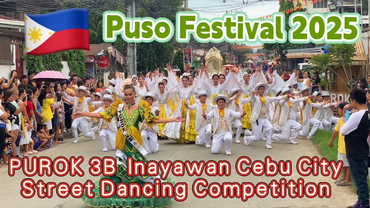 Puso Festival 2025 Purok 3b Street Dancing Competition Inayawan Pardo