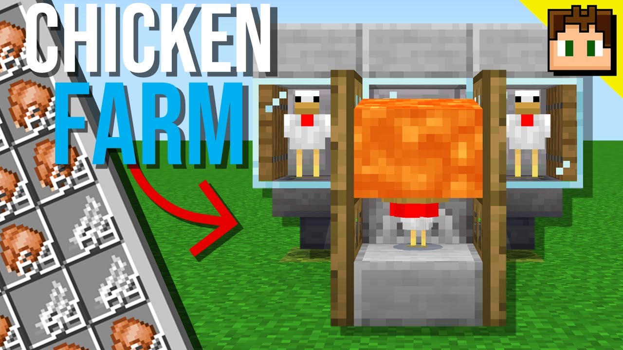 Minecraft Automatic Chicken Farm Bedrock Qgwr