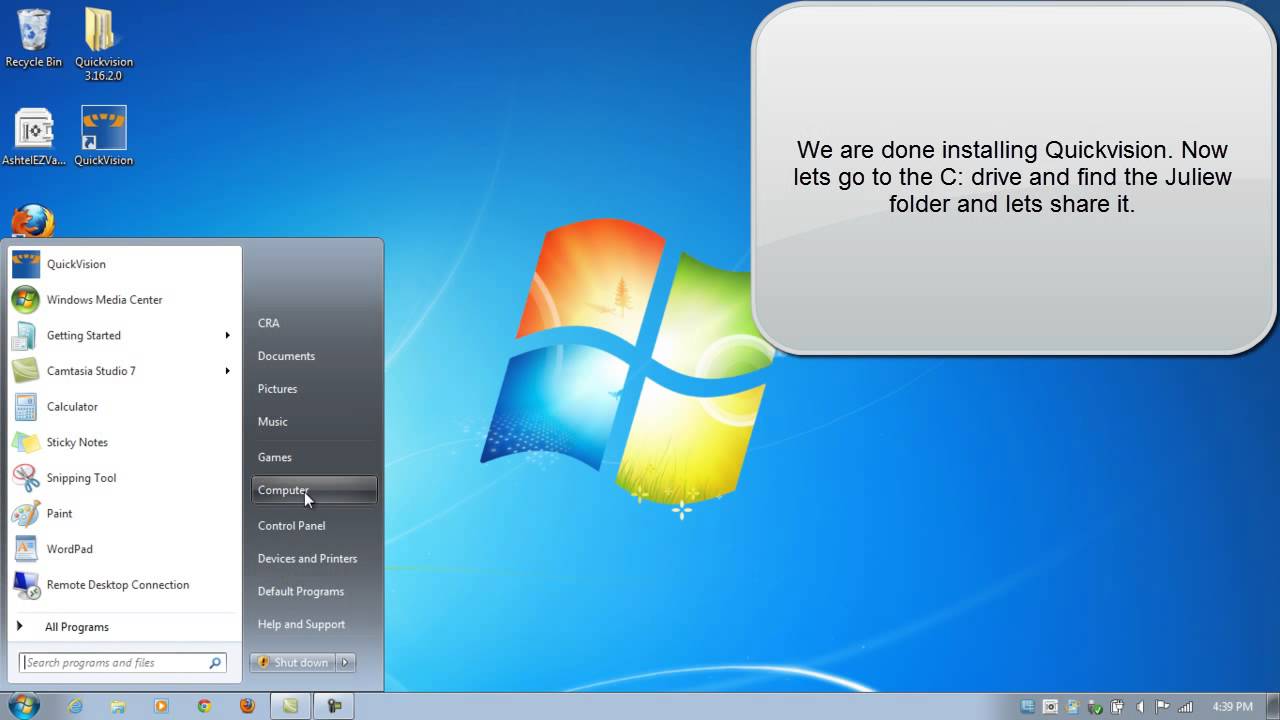 Quickvision Installation Youtube