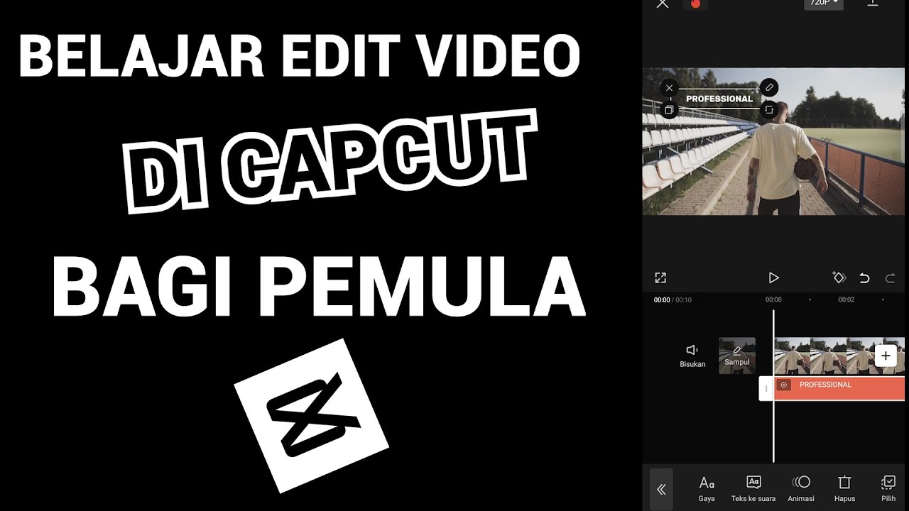 Cara Edit Video Di Capcut Bagi Pemula Tutorial Capcut Tracking Video