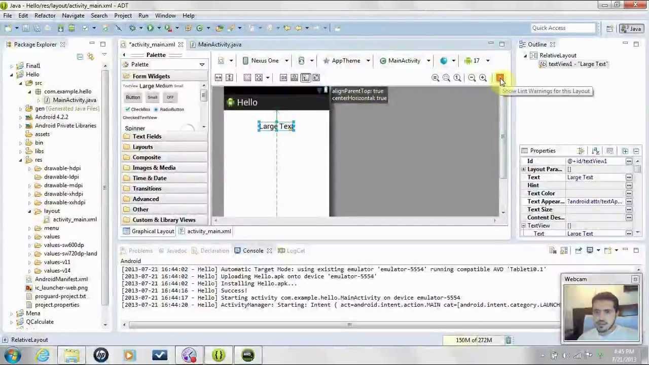 Create An Android App Using Eclipse In 20 Minutes Master Android In