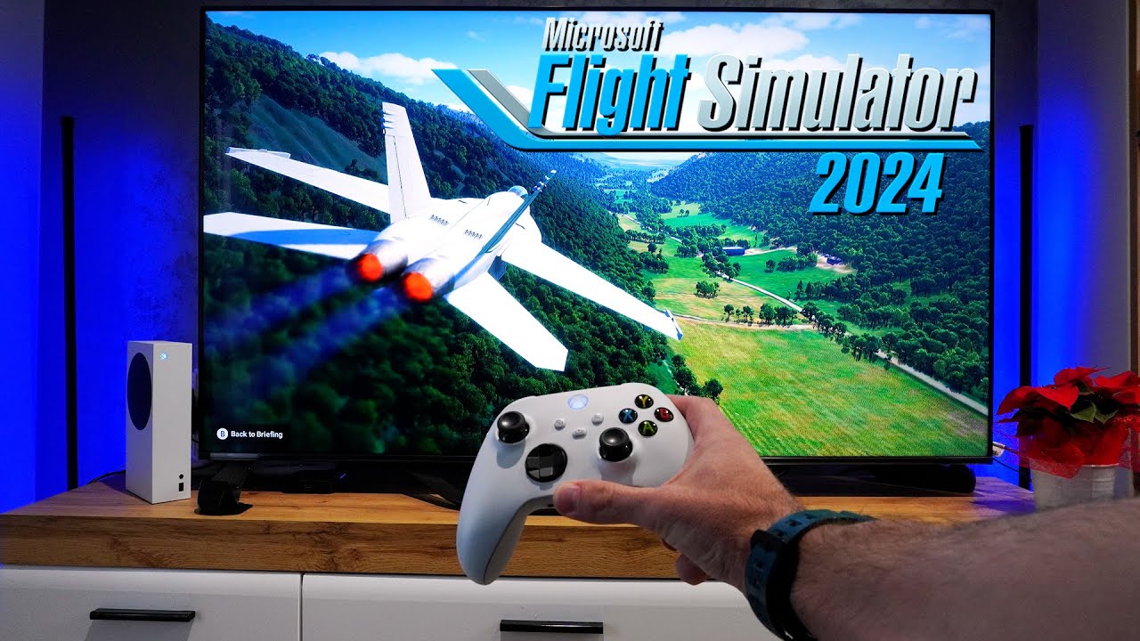 Microsoft Flight Simulator 2024 Xbox Series S Pov Gameplay Graphics