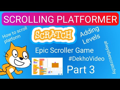 Scrolling Platformer In Scratch Part 3 How To Make Scrolling