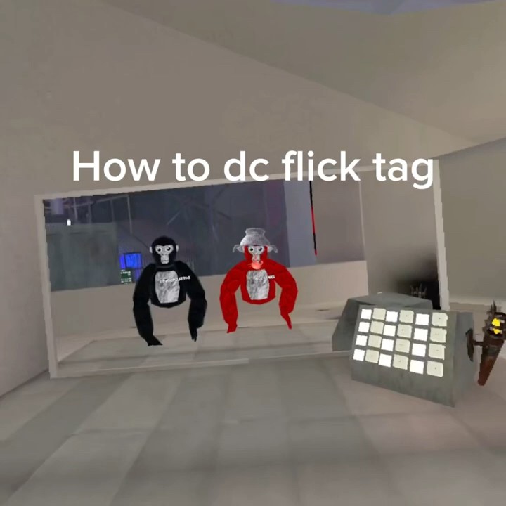 How To Dc Flick Tag In Gorilla Tag Youtube