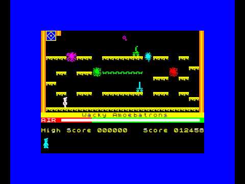 Manic Miner Sinclair Zx Spectrum Walkthrough Longplay Youtube
