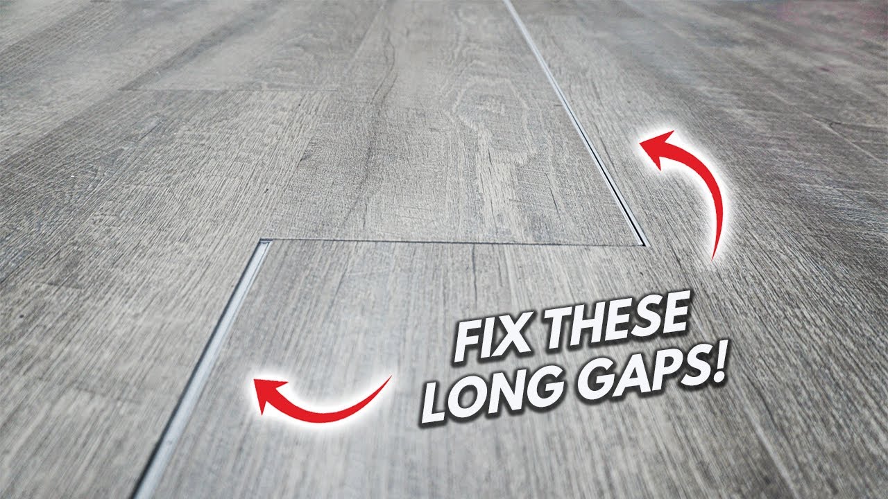 How To Fix Long Gaps In Laminate Flooring Viewfloor Co